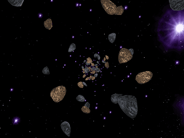 3D Asteroids Screensaver for Windows - Screensavers Planet