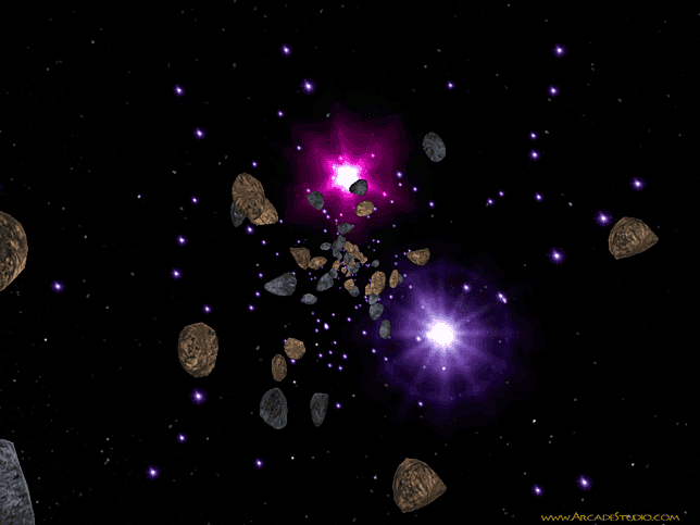 3D Asteroids Screensaver for Windows - Screensavers Planet
