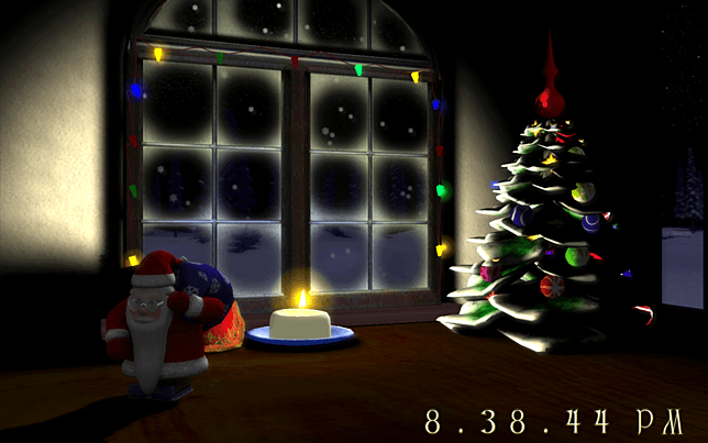 3D Santa Screensaver for Windows - Screensavers Planet