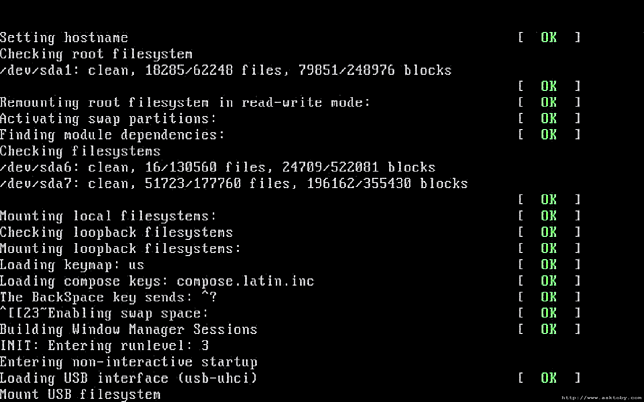 BSOD: Linux Installation Screensaver for Windows - Screensavers Planet