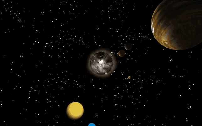 Dark Solar System Screensaver for Windows - Screensavers Planet