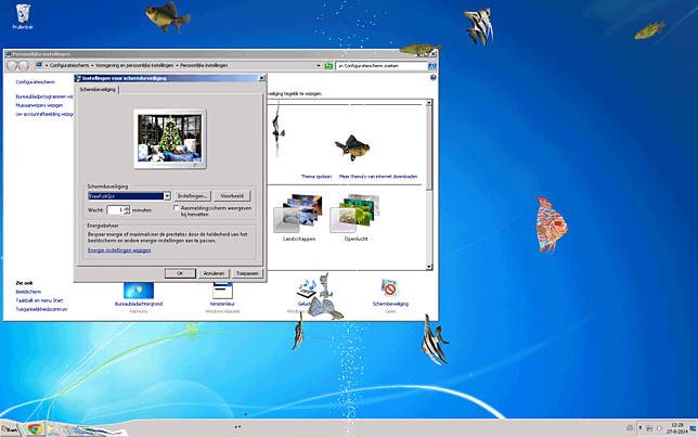 Desktop Fish Screensaver for Windows - Screensavers Planet