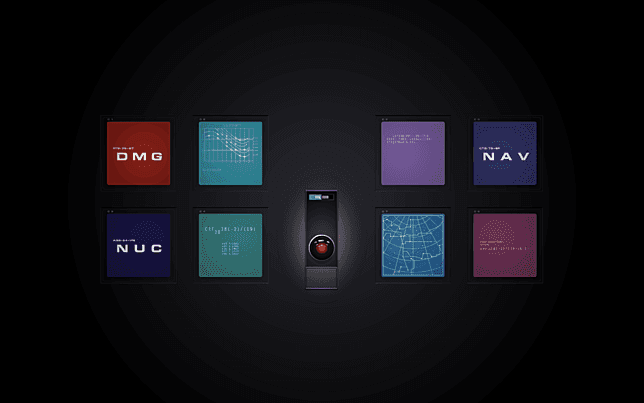 HAL 9000 Console Basic Screensaver for Windows, Mac - Screensavers Planet