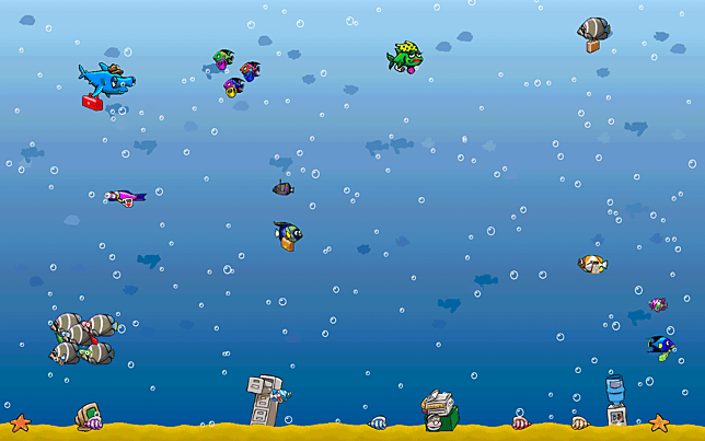 Office Fish Screensaver for Windows - Screensavers Planet