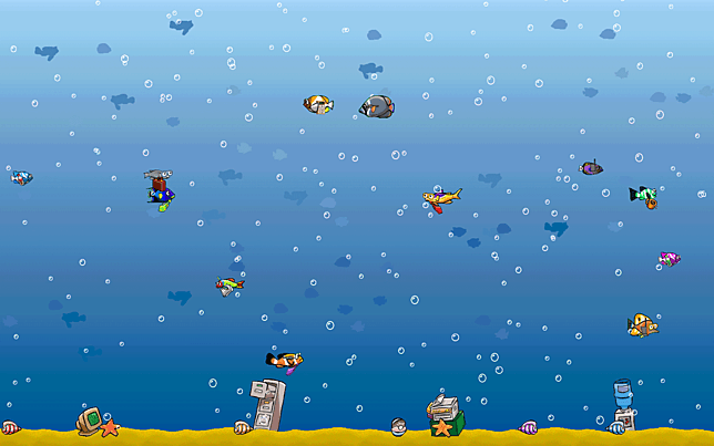 Office Fish Screensaver for Windows - Screensavers Planet