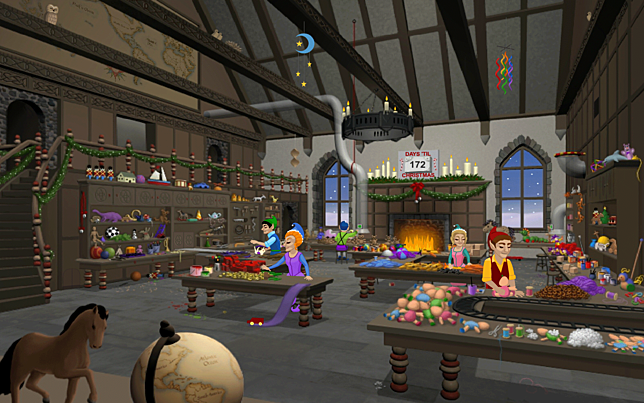 Santa's Workshop Screensaver for Windows - Screensavers Planet