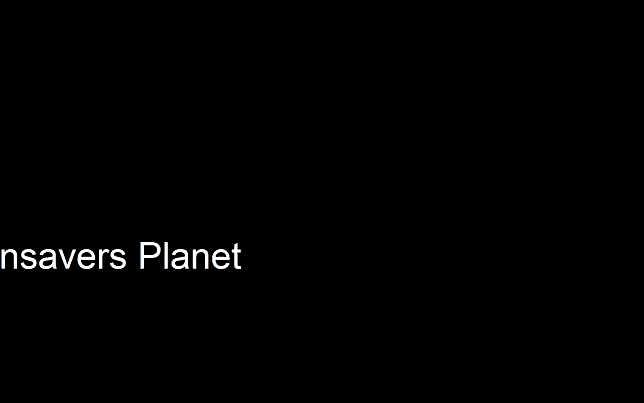 Scrolling Marquee Screensaver for Windows - Screensavers Planet