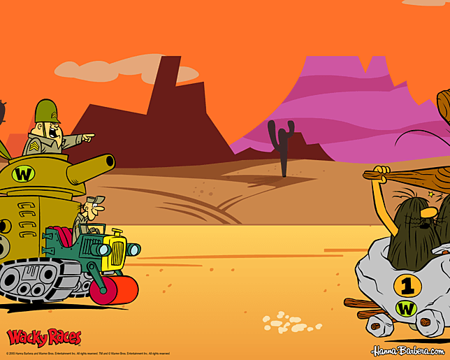 Wacky Races Screensaver for Windows - Screensavers Planet