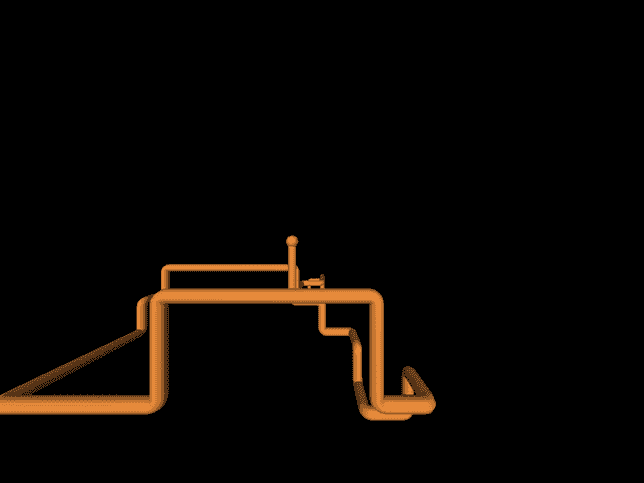 Pipe Maze Screensaver